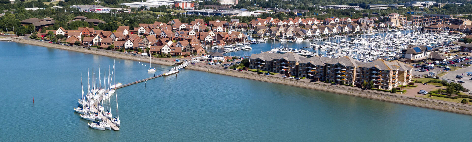 Navigating to Port Solent Marina