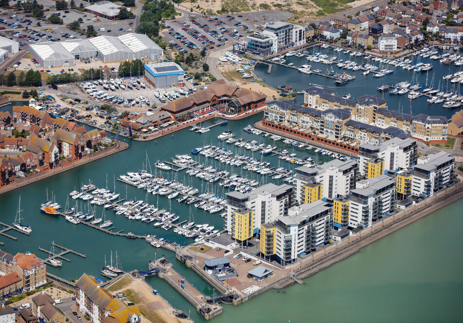 Busy boating season at Sovereign Harbour