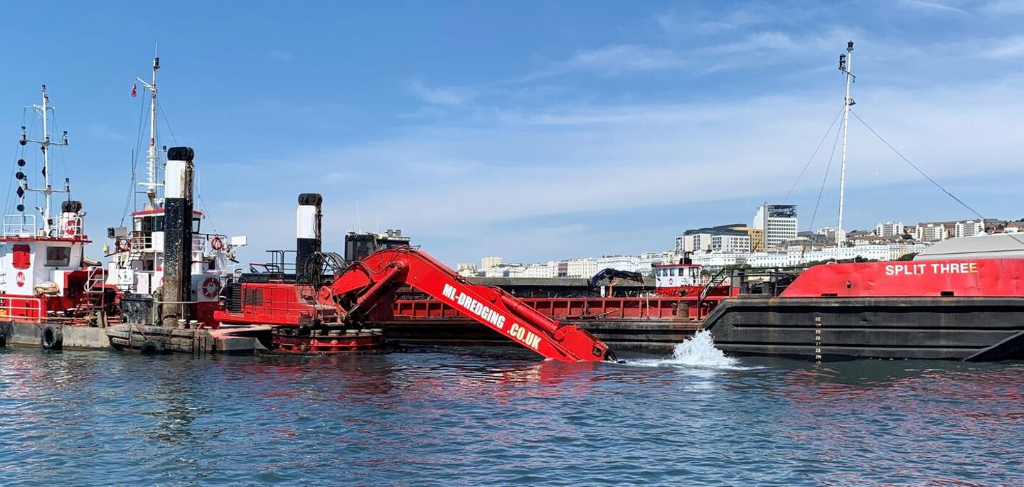 Tonnes of mud - dredging update